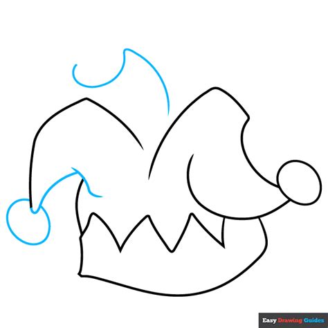 Jester Hat Drawing