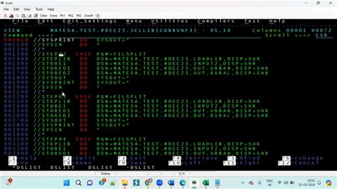 mainframe class jcl symbolic parameters and set parameter parm