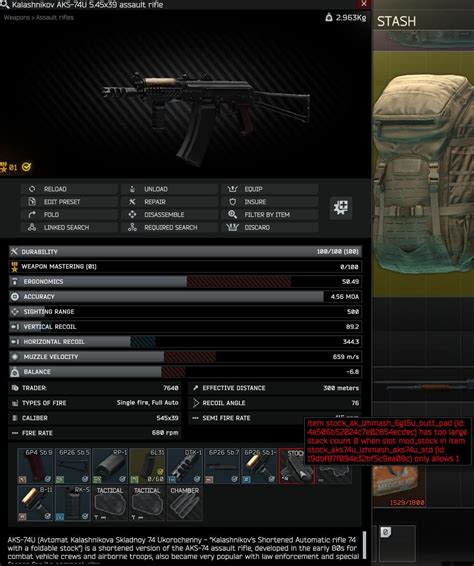 i am getting this error on all mods i buy from the preset assembly