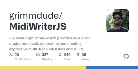Github Grimmdudemidiwriterjs ♬ A Javascript Library Which Provides An Api For