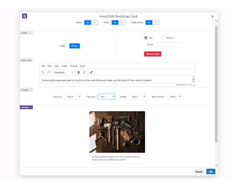tinymce bootstrap plugin software reviews demo and pricing 2024