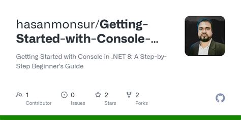 Github Hasanmonsur Getting Started With Console In Net Getting