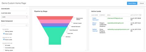 Zoho Crm Create One Home Page For All The Marks Group Small