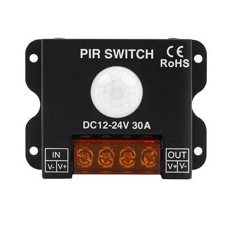 Buy RGBZONE PIR Motion Sensor Detector Switch High Power 30A Body Infrared Activated Sensing