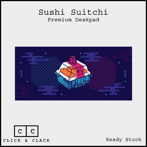 Sushi Suitchi แผ่นรองเมาส์ 900 มม X 400 มม X 4 มม Shopee Thailand