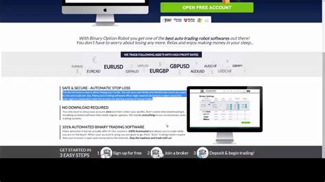 Binary Option Robot Review The Best Binary Option Youtube