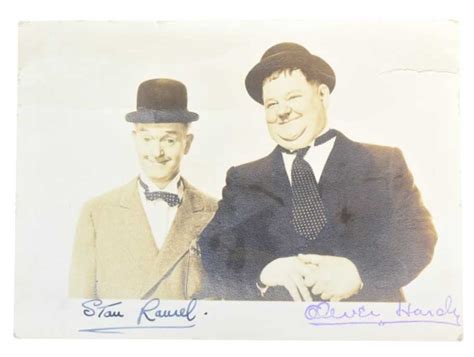 Lot 7 Stan Laurel Laurel And Hardy Vintage