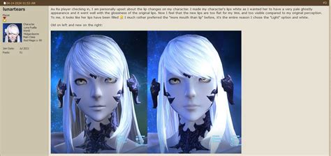 Please Fix Female Au Ra Mouth Shape And Lifeless Expression Graphics Update