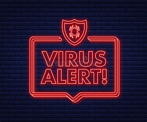 Danger Symbol Vector Illustration Virus Protection Computer Virus