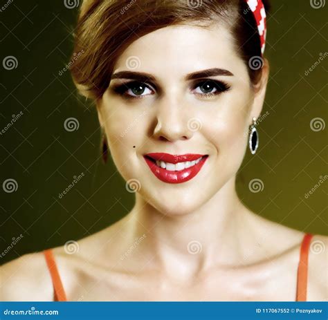 Pin Up Girl Happy And Smiling At Party Pin Up Retro Female Style