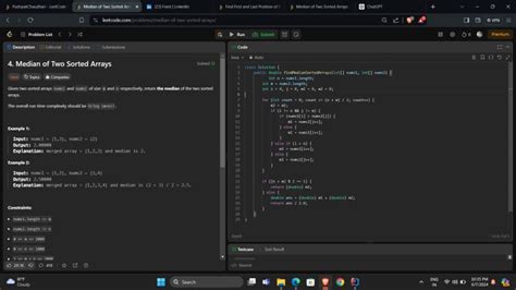 Pushpak Chaudhari On Linkedin Leetcode Coding Problemsolving Techskills