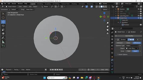 Boolean Not Working As Intended R Blenderhelp