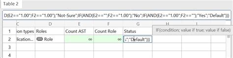 If Formula In Aris Query Spreadsheet Aris Bpm Community