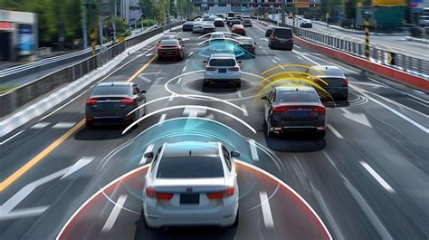 Autonomous Fleet Of Vehicles Utilizing Radar Technology For Cooperative Driving And