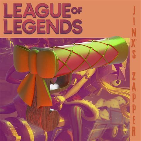 Stl File Jinx Ambitious Elf Zapper League Of Legends 🧝 ・3d Printable
