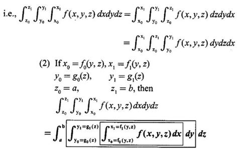 Triple Integral In Cartesian Coordinates Worked Examples Exercise