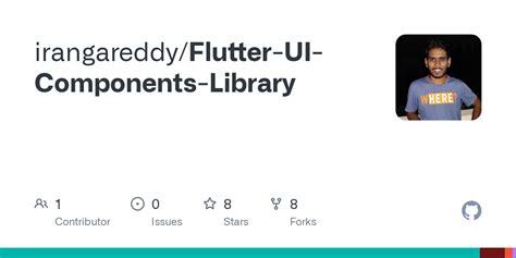 github irangareddy flutter ui components library