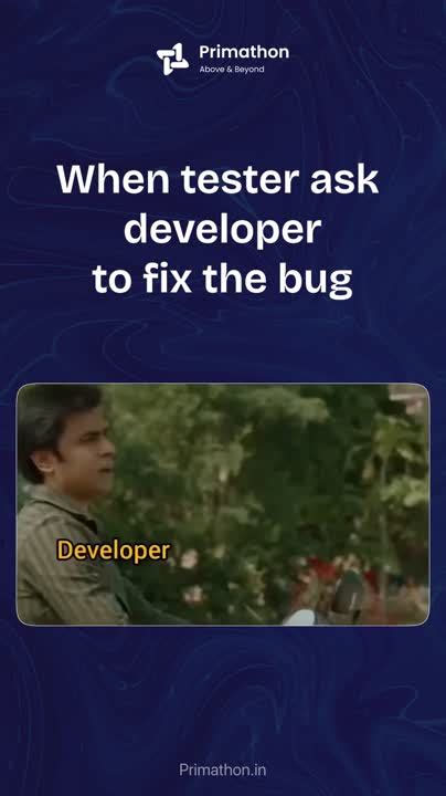 Primathon On Linkedin Bugfixing Developerlife Teamwork
