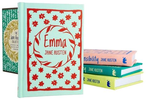 Jane Austen Collection Deluxe Cloth Hardcover 6 Books Box Set Lowplex
