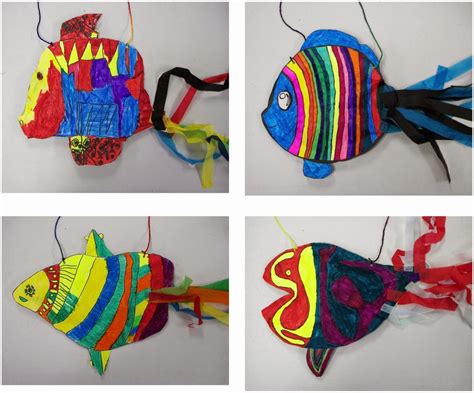 The Rolling Artroom Stuffed Hanging Fish 1 3 Grade