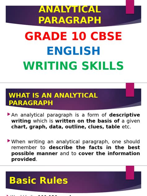 10th Analytical Paragraph Pdf