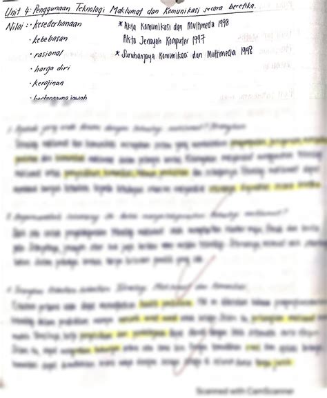 Solution Pendidikan Moral Tingkatan 4 Unit 4 Penggunaan Teknologi Maklumat Dan Komunikasi