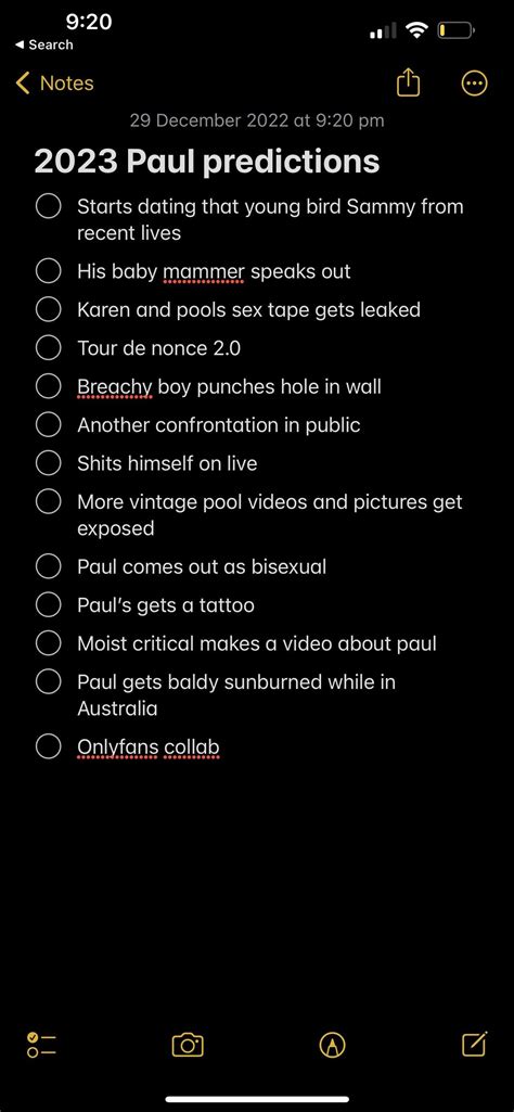 here s my 2023 paul predictions r paulbreachsnark