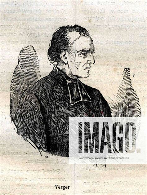 Abbe Jean Louis Verger Abbe Jean Louis Verger 1826 1857 Murderer In