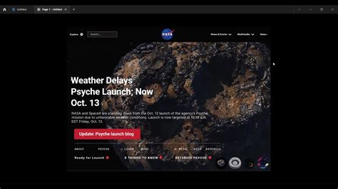 Uiux Uidesign Nasa Websitedesign Muhammad Arslan Asghar