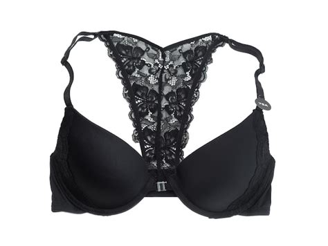 Premium Photo Black Lace Bra
