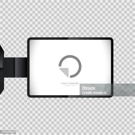투명 배경에 대한 야외 라이트 박스 모형 빈 광고 광고판 벡터 라이트 박스 간판 모형 브랜딩 광고 0명에 대한 스톡 벡터 아트 및 기타 이미지 Istock