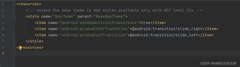Android样式和主题背景·android 设置风格 Csdn博客