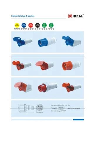 Industrial Plug And Socket At Best Price In Nashik By Modern Electro Enterprises ID 2854178294797