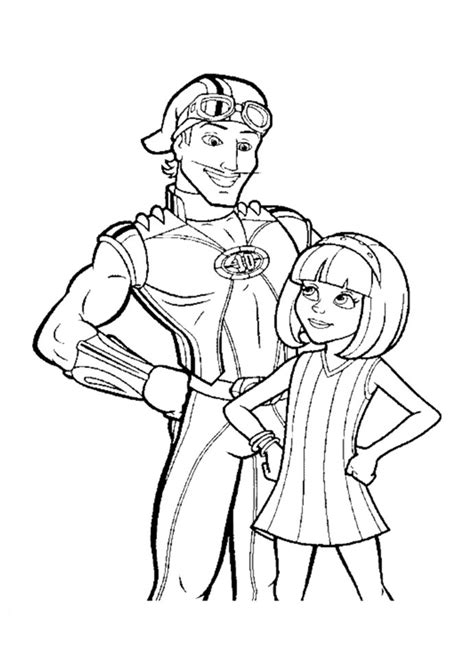 Dibujo Para Colorear De Ziggy De Lazy Town Lazy Town Dibujos My XXX Hot Girl