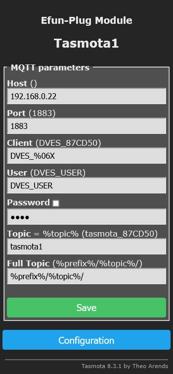 How To Control Tasmota Power Outlets With Mycodo Howto Radical DIY Forum