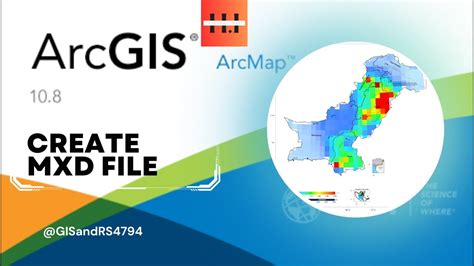 How To Create Mxd In Arcgis Tutorial Arcgis Youtube