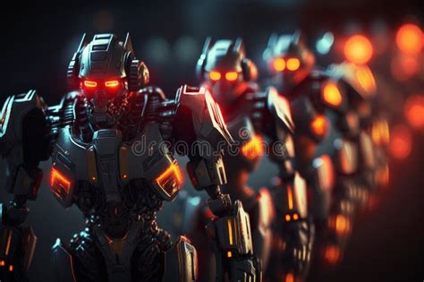 An Army Of Mighty Military Robots Is Ready For Battle With Generative