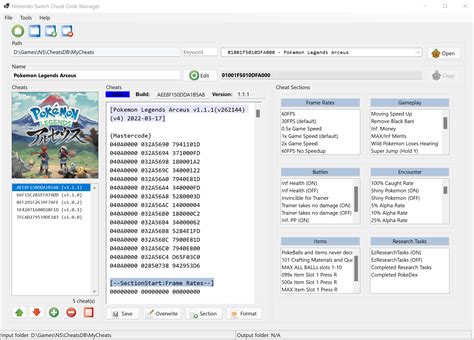 Switch Cheat Code Manager Gamebrew