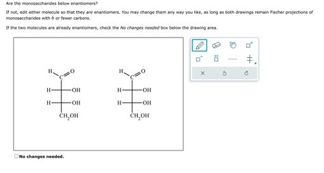 Answered Are The Monosaccharides Below… Bartleby