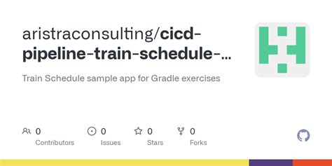 github aristraconsulting cicd pipeline train schedule gradle 2 train
