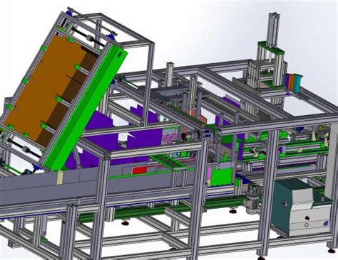 Industrial 3d Model Carton Packaging Machine Machine World