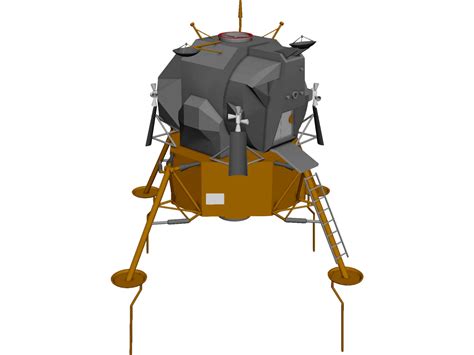 Apollo Lunar Module Lem 3d Model 3dcadbrowser