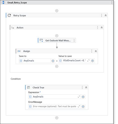 Using Get Outlook Mail Message Activity On Vdi Studio Uipath