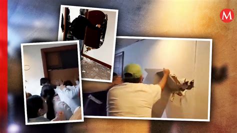 Vandalizan Sede Gobierno Sinaloa Caso Gael Y Alexander Grupo Milenio