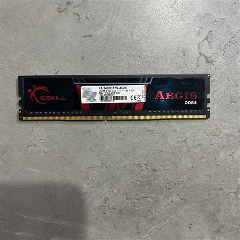 Ram Ddr4 4gb Gskill Aegis 2400 Bh 1 ThÁng Máy Tính Biên Hòa