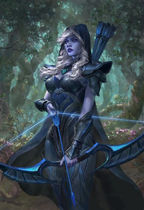 Drow Ranger Livia Prima On Artstation At Artworkxzyvdm Art