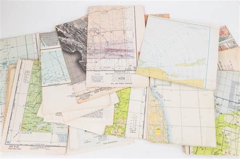 Lot Grouping Of Military And Other Maps