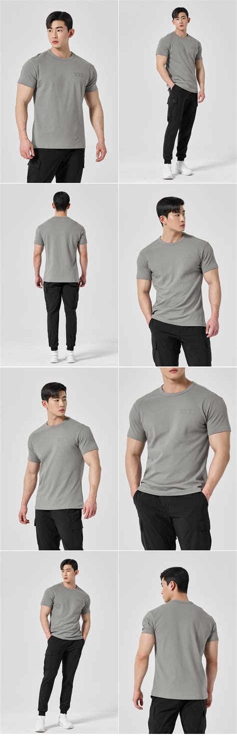 젝시믹스 머슬핏 듀얼 숏슬리브