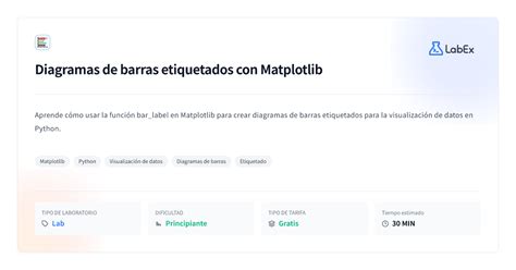 Etiquetado De Diagramas De Barras En Matplotlib Visualización De