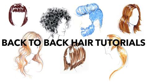 All My Hair Rendering Tutorial Videos Youtube